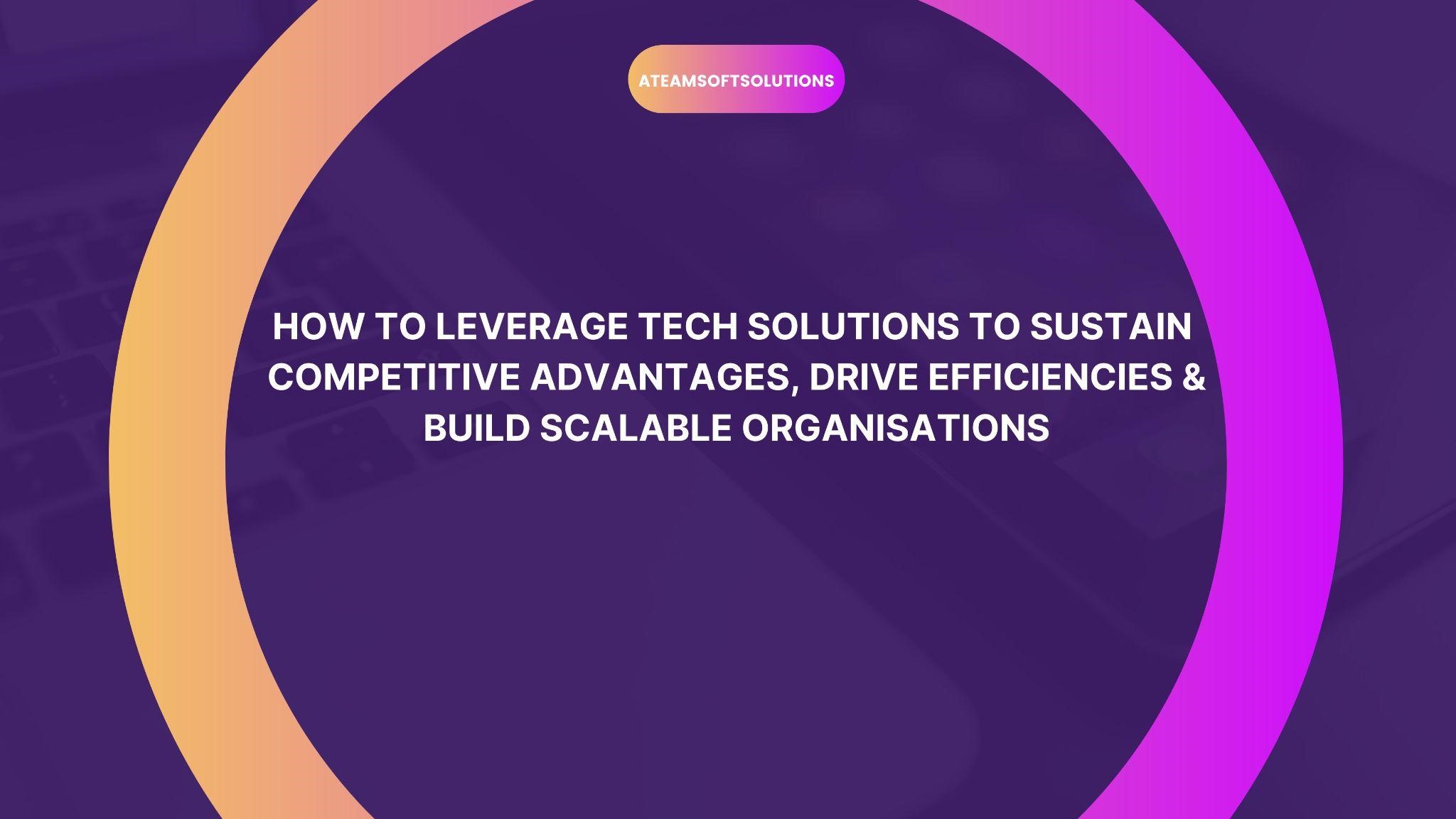 How to Use Technology To Scale Up Revenue Profits & Cash Flows